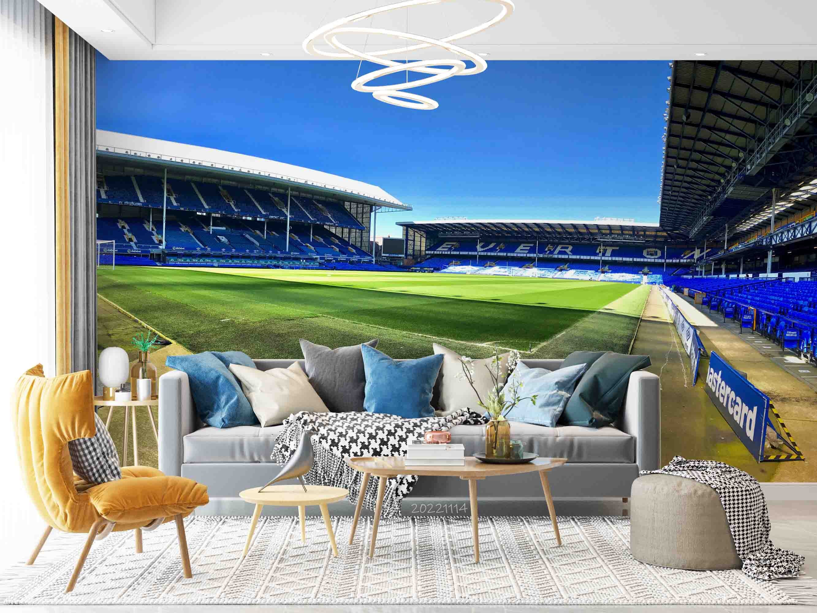 Goodison Park Stadium 3D Wallpaper Peel and Stick Removable - Etsy