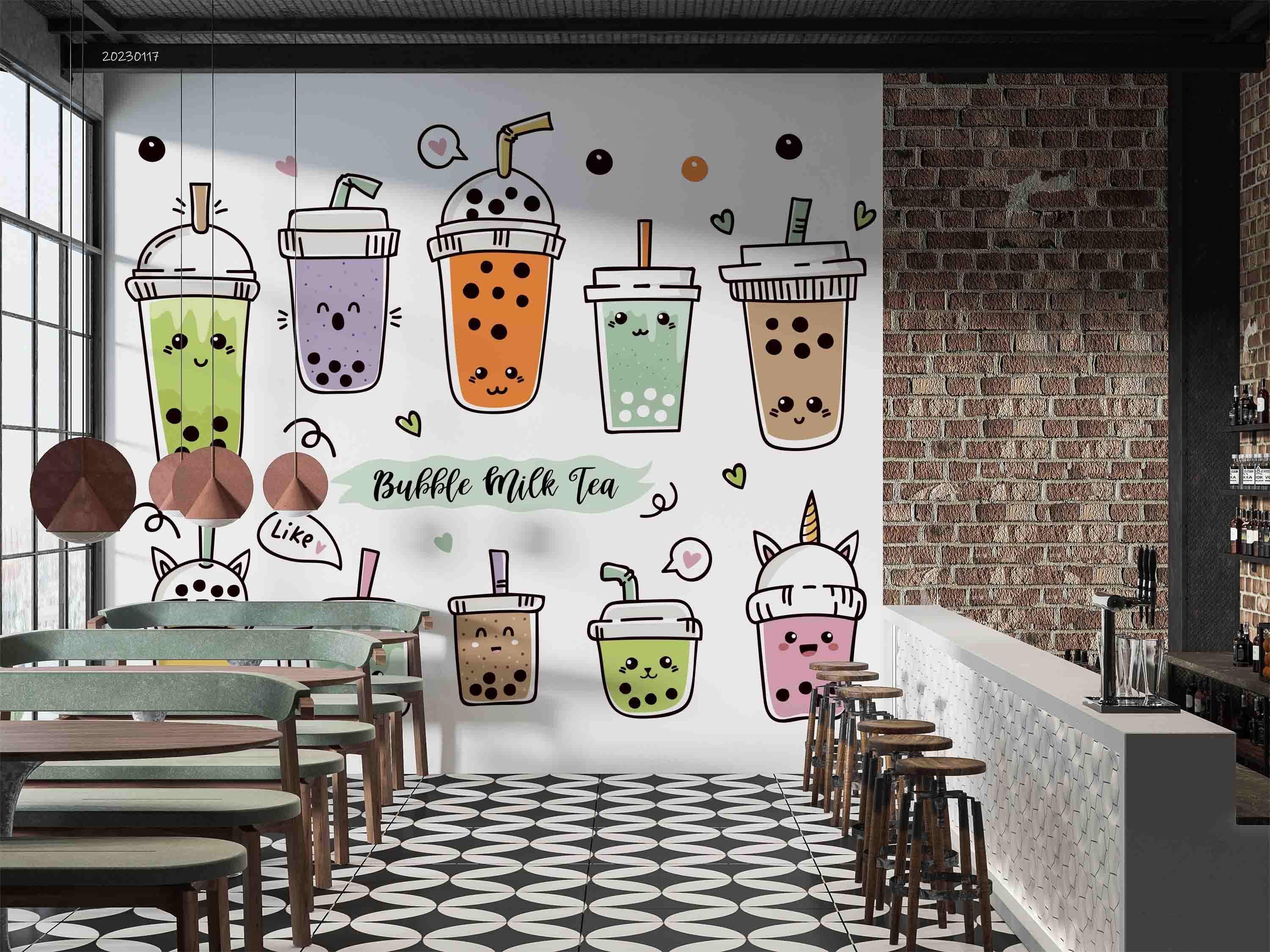 Bubble Tea Shop Layout