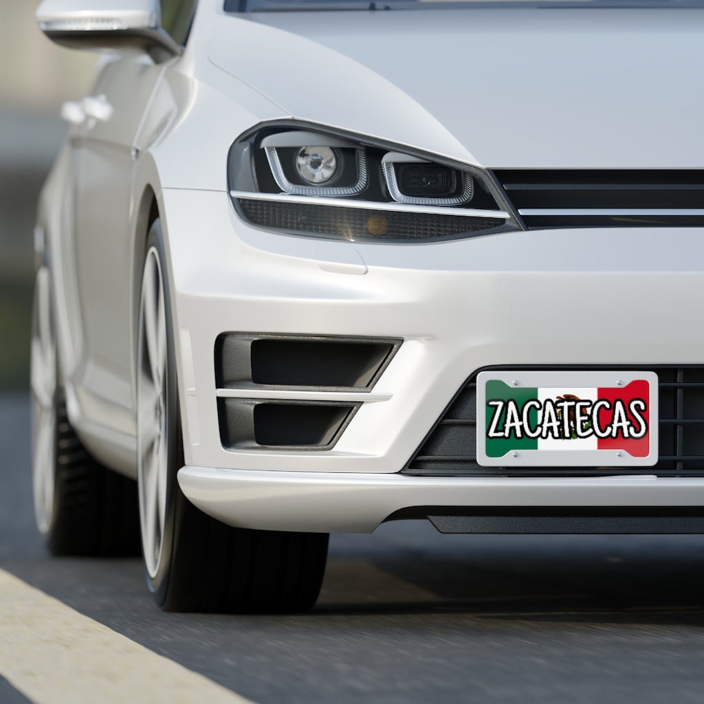 Placa De Zacatecas Zacatecas License Plate - Etsy
