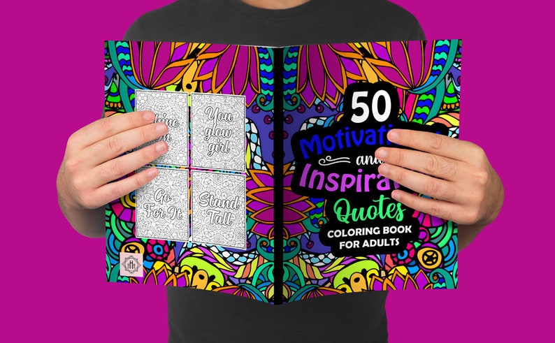 Adult Motivational Quotes Coloring Life Quotes Inspirational Coloring ...