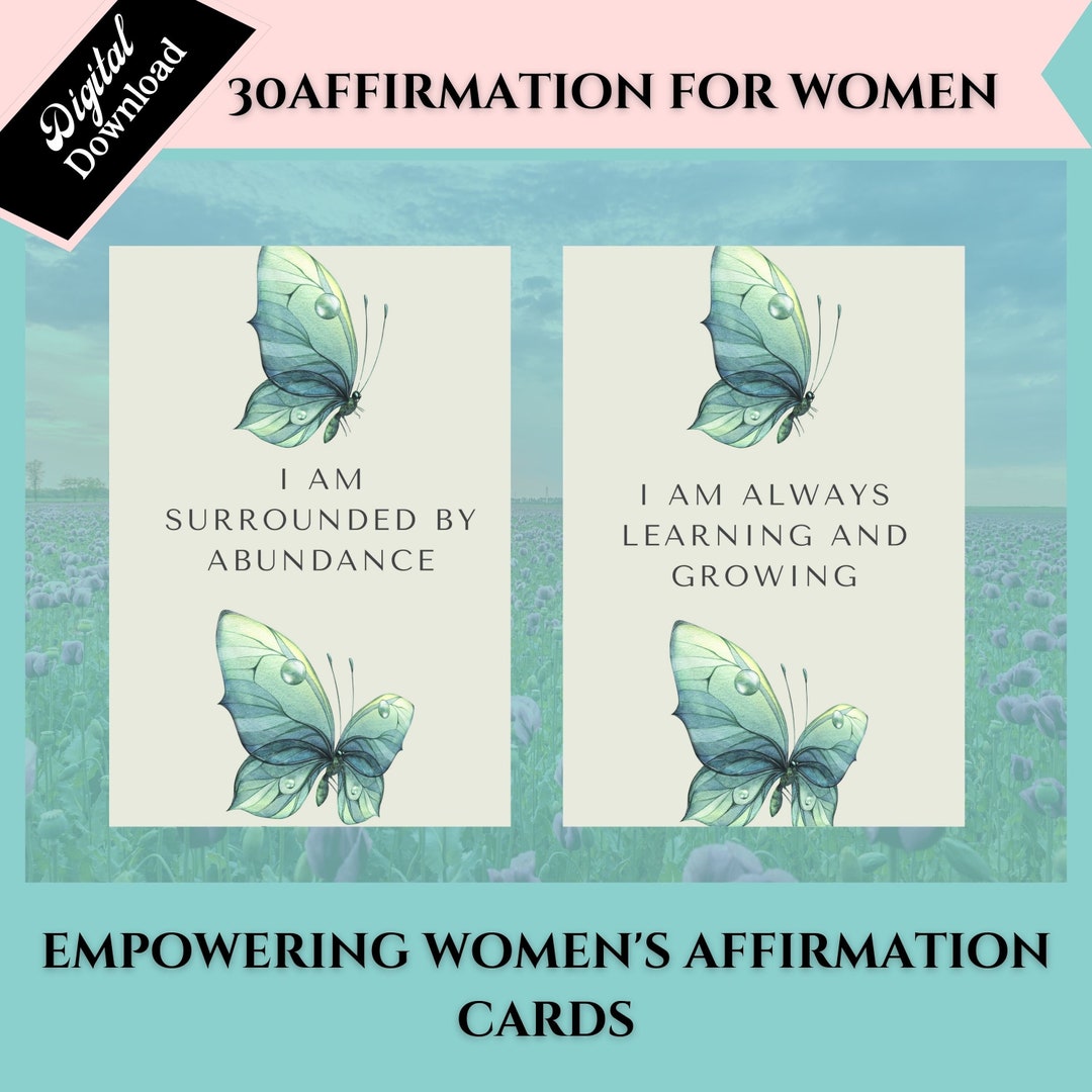 30 Positive Affirmations for Women, Daily Affirmations, Affirmations ...