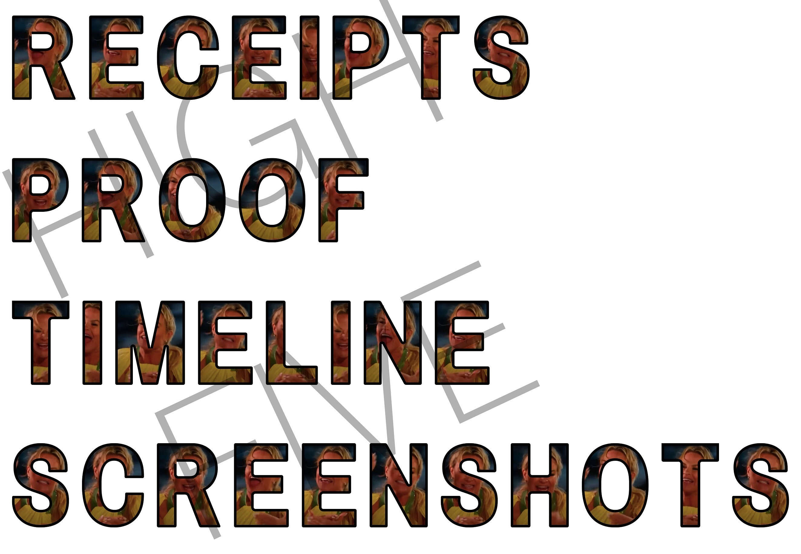 Bravo "receipts Proof Timeline Screenshots" - Iconic Notebook ...