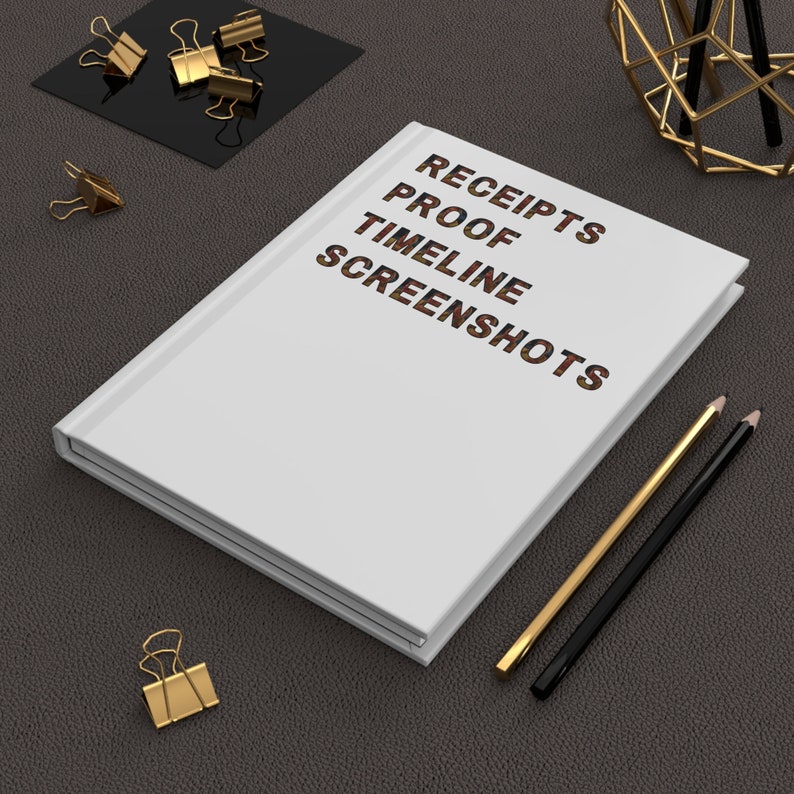 Bravo "receipts Proof Timeline Screenshots" - Iconic Notebook ...