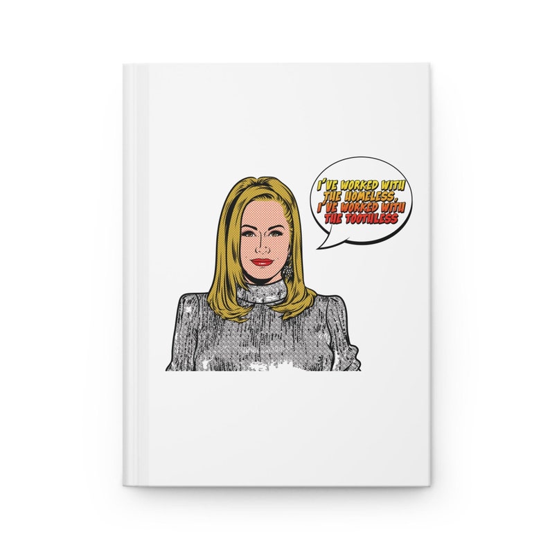 Bravo homeless & Toothless Iconic Notebook Inspired by Rhobh's Kathy - Etsy