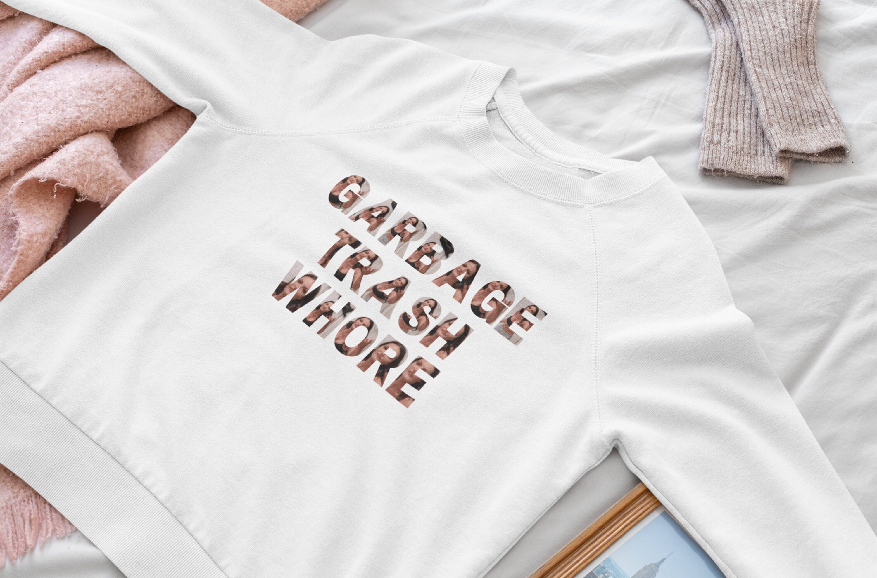 Real Housewives Lisa Garbage Trash Whore Sweatshirt - Etsy