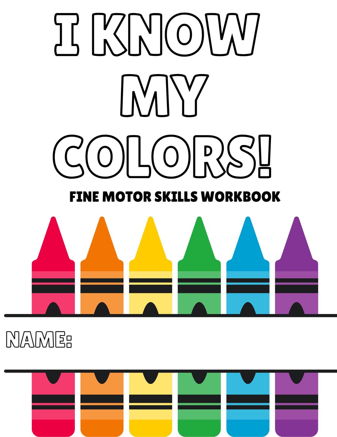 I Know My Colors! - Etsy