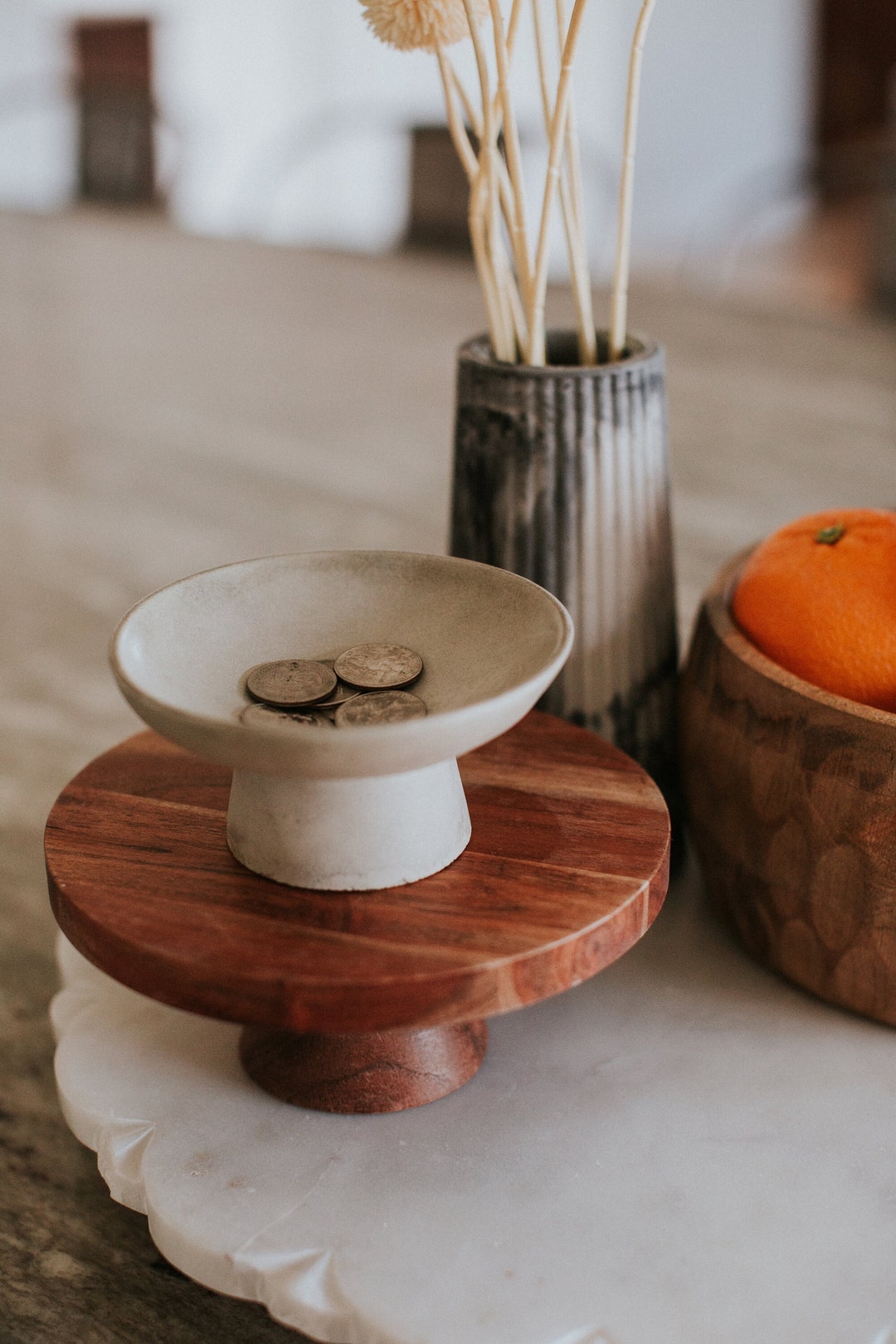 Small Pedestal Bowl - Etsy