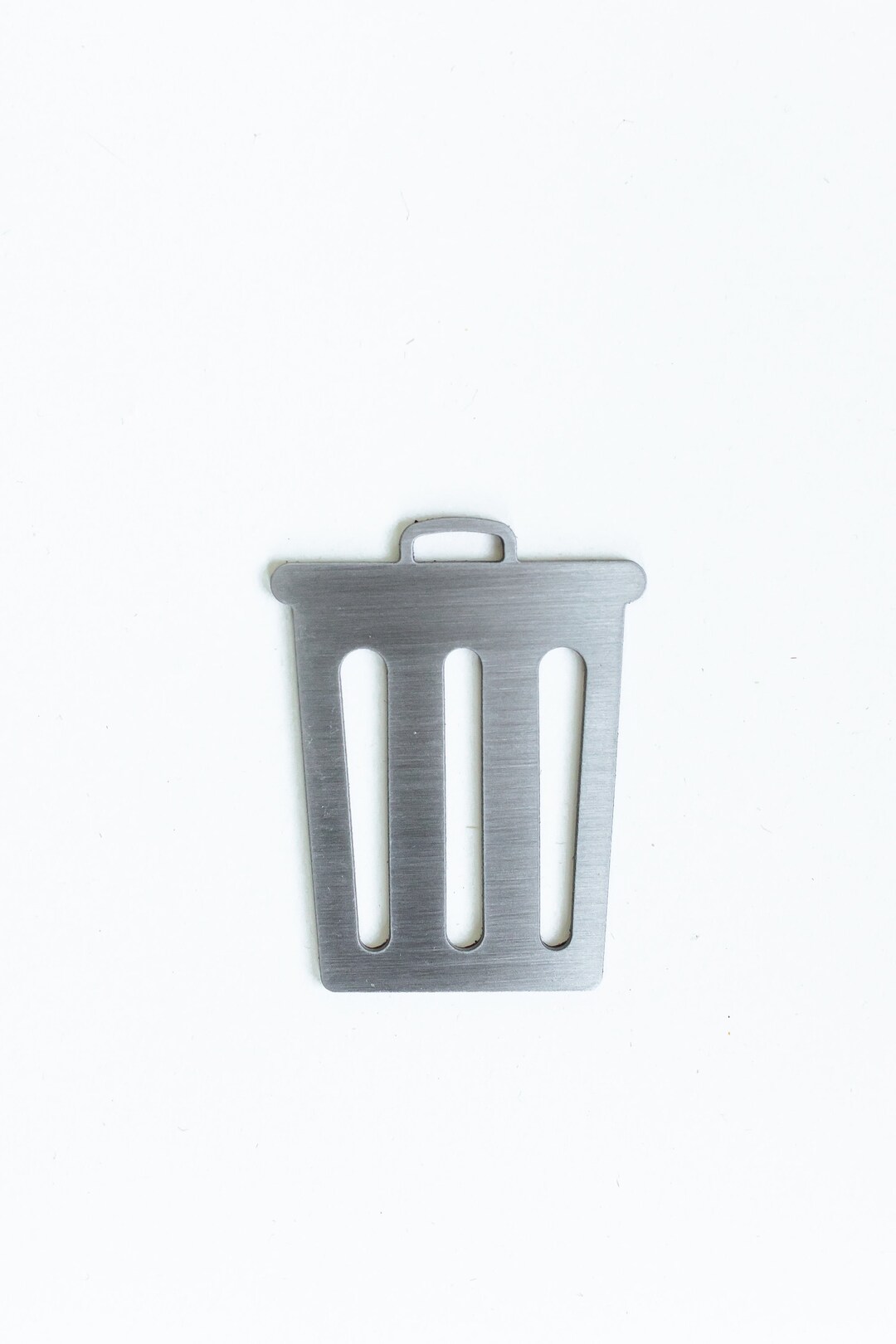 Metal Garbage Sign 3" Stainless Steel Sign for Trash Can - Etsy