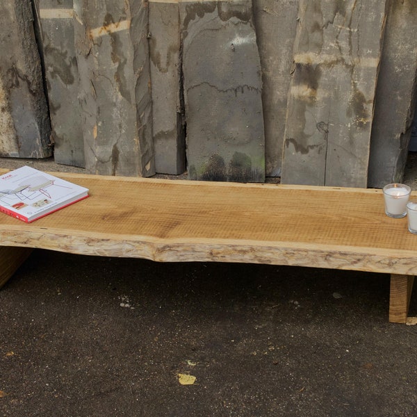 Raw Wood Coffee Table - Etsy