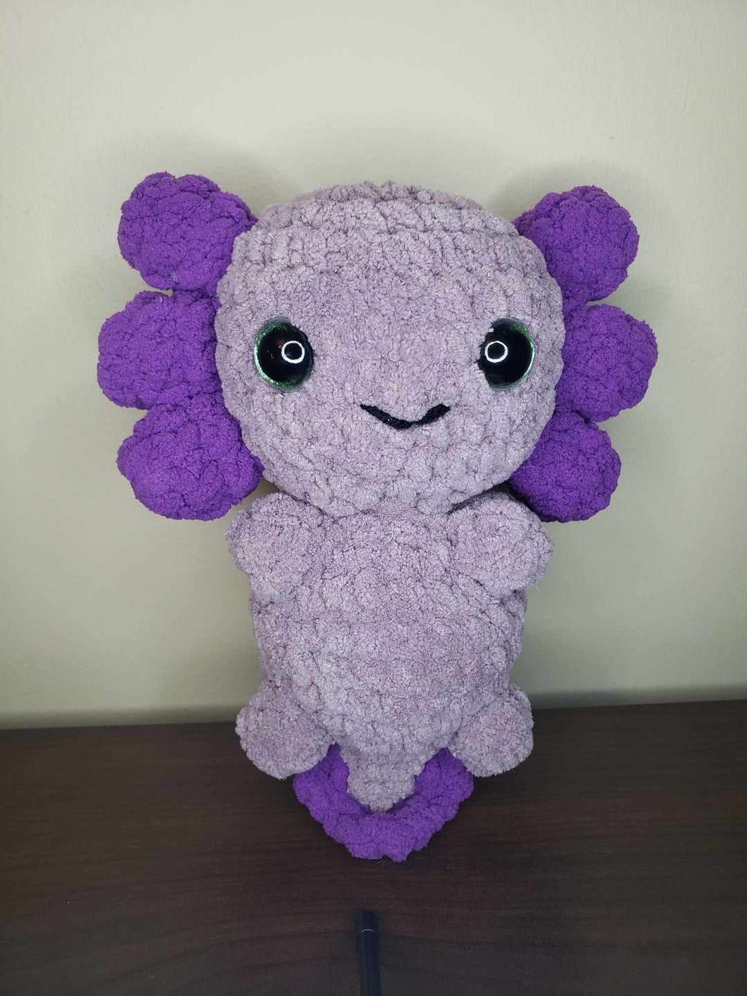 Purple Axolotl Stuffed Animal Plush - Etsy