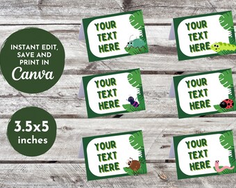 Bug Food Labels - Etsy