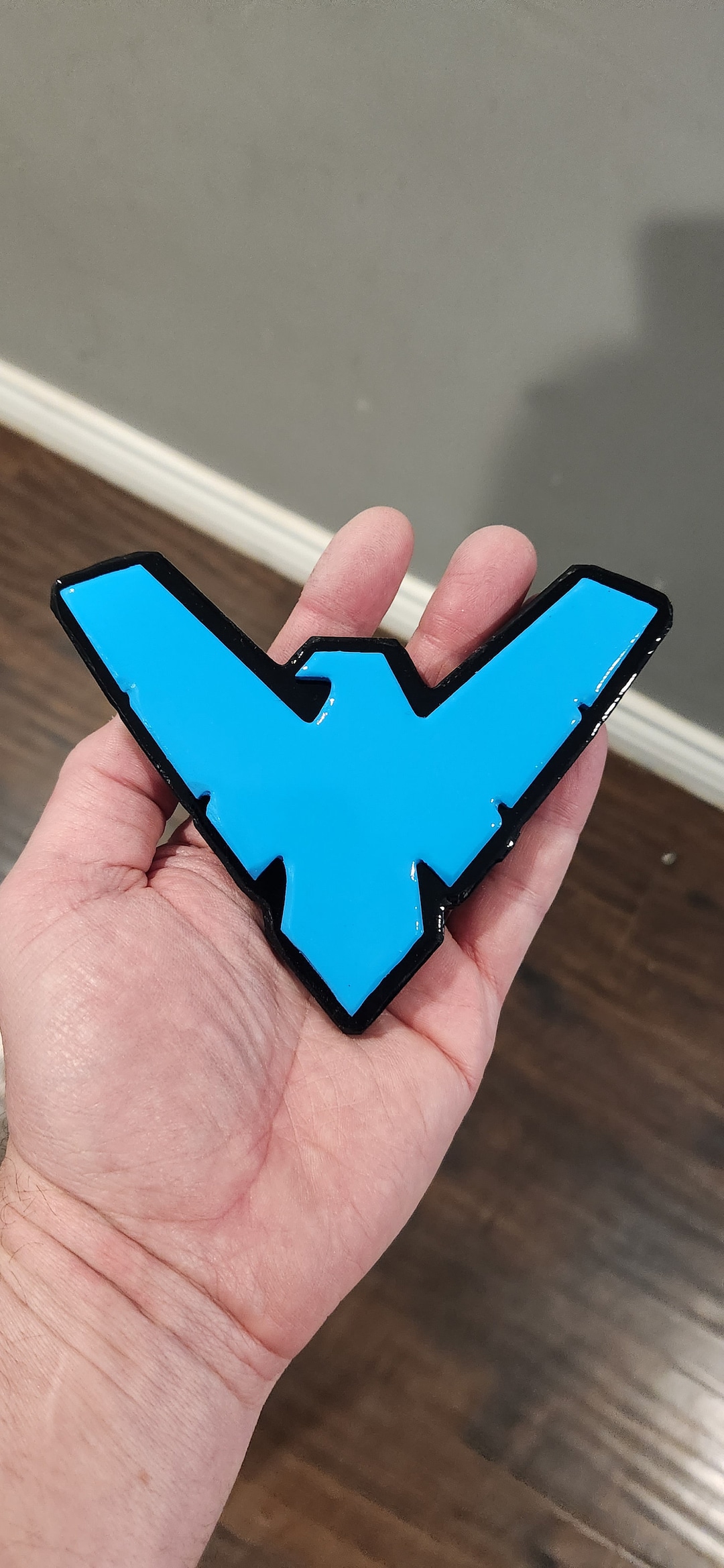 Nightwing Logo Wall Art - Etsy