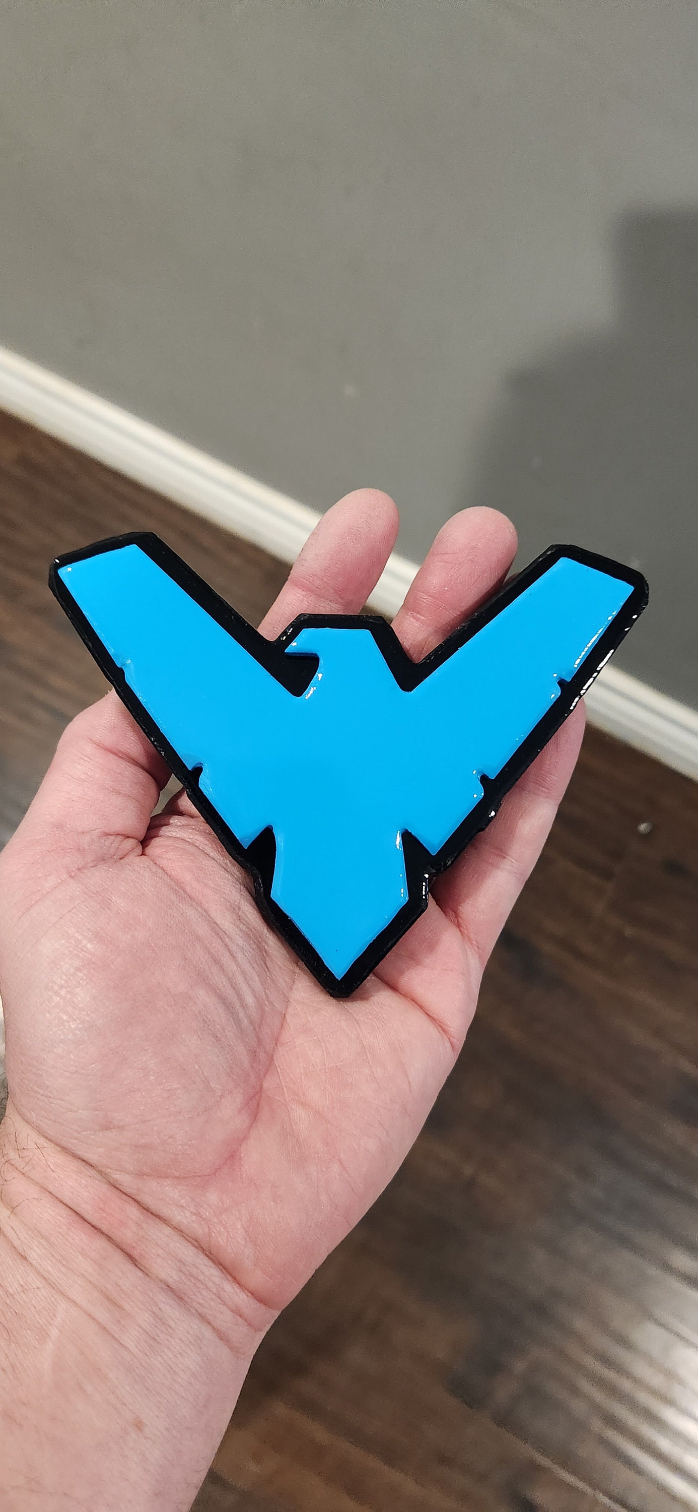 Nightwing Logo Wall Art - Etsy