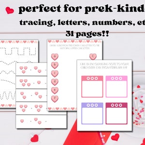 Valentine's Printable Bundle - Etsy