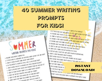 Writing Prompts for Kids Writing Practice Sheet for Kids Writing ...