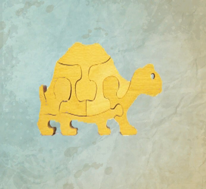 Laser Cut Wooden Puzzle, Puzzles for Kids DXF SVG DWG File. 9 Pieces ...