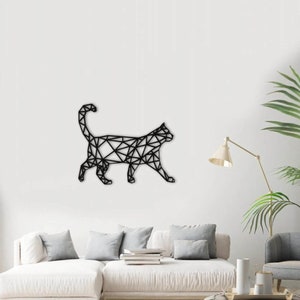 Cat Pattern DXF File for Laser Cutting and CNC Router Machine, Laser ...