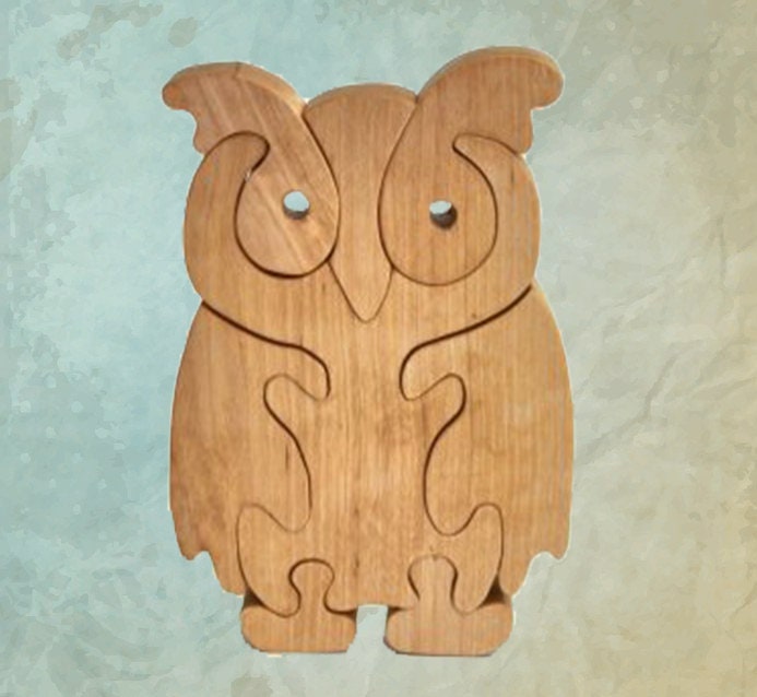 Laser Cut Wooden Puzzle, Puzzles for Kids DXF SVG DWG File. 9 Pieces ...