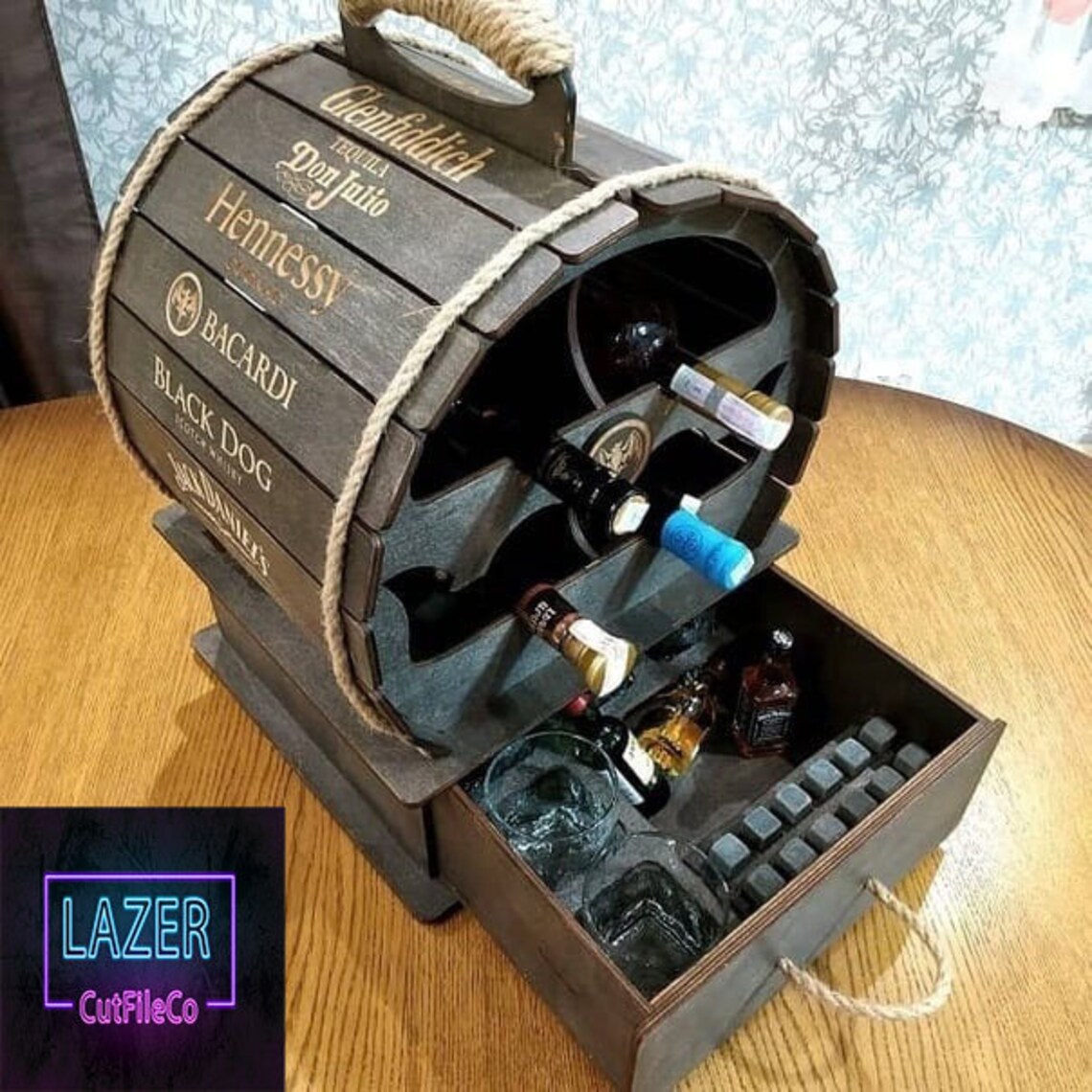 Decor Drink Coaster Dxf Svg File - Etsy