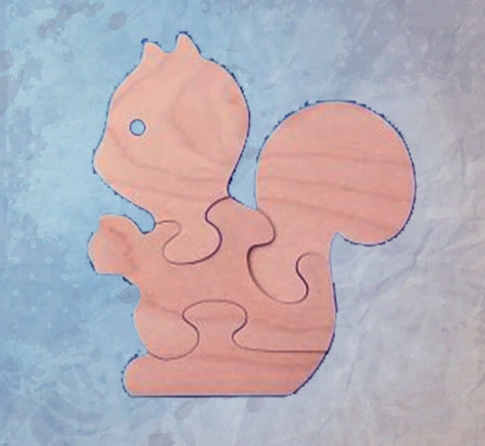 Laser Cut Wooden Puzzle, Puzzles for Kids DXF SVG DWG File. 9 Pieces ...