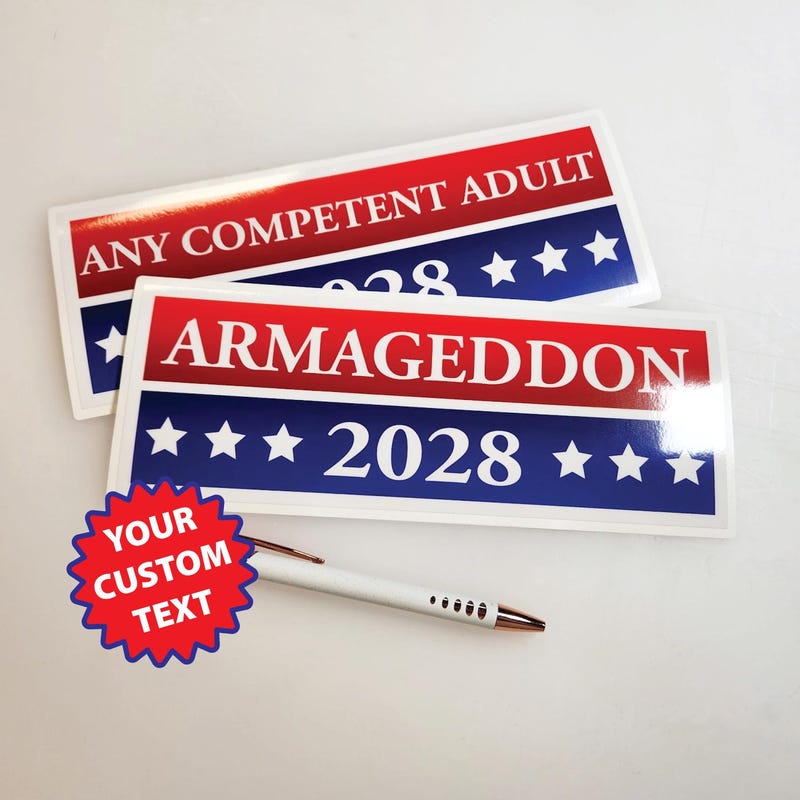 Political Bumper Stickers - Etsy