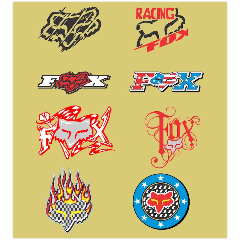 Fox Racing Svg - Etsy