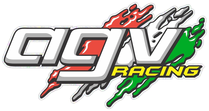 Motorsport Helmet Vector – AGV Inspired, Italian Flag Splash, Racing ...