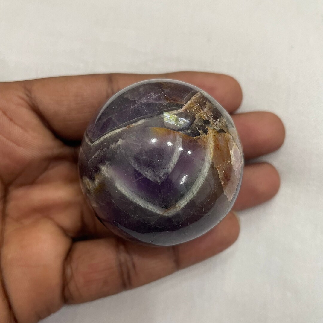 High Quality Rare Banded Amethyst Sphere , Gemstone Sphere , Amethyst ...