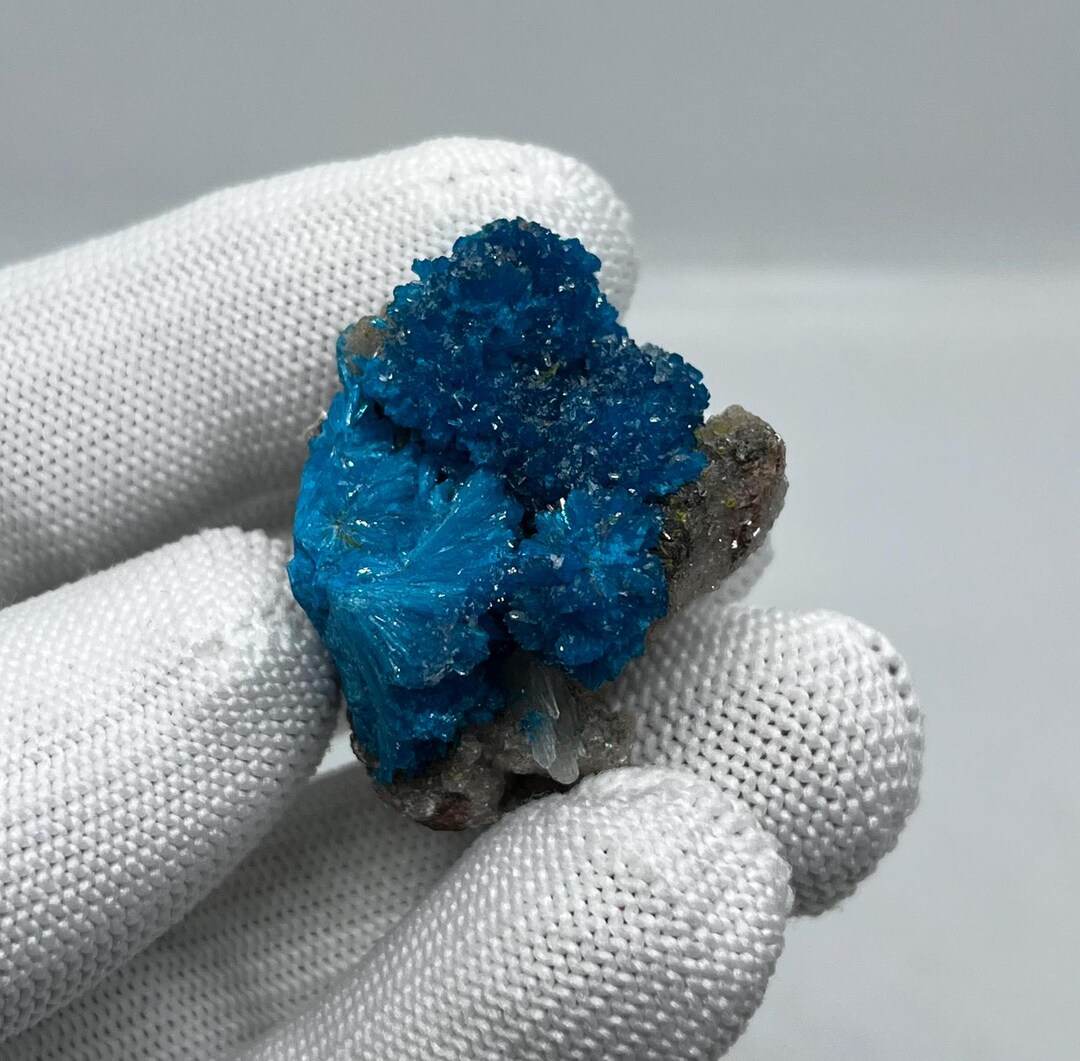Big Very Rare Deep Blue Natural Cavansite/cavensite Crystal for ...
