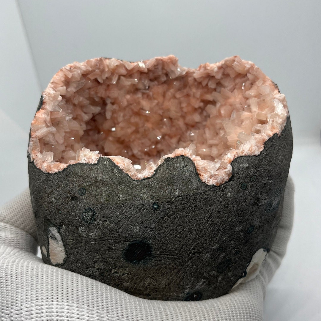 Stilbite in Rare Shape, Stilbite From India, Orange Stilbite From India ...