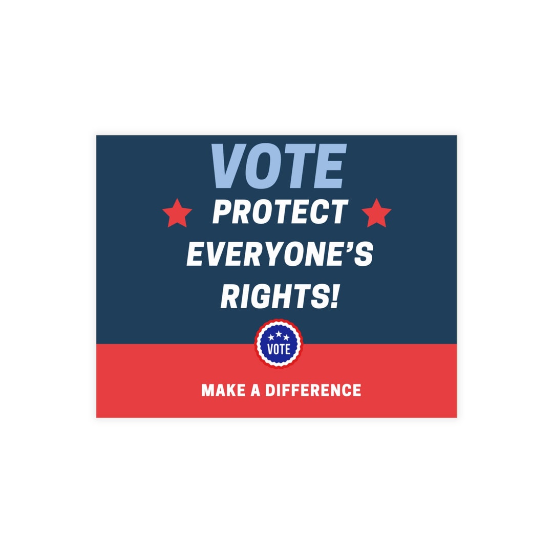 Get Out the Vote Activism Postcards - PROTSTR - Send a Message ...