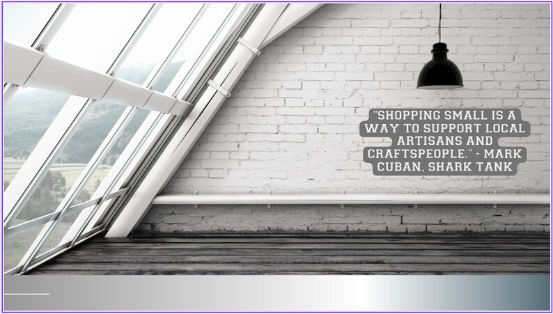 Zoom Virtual Background SMB Shop Small Business Quotes - Etsy