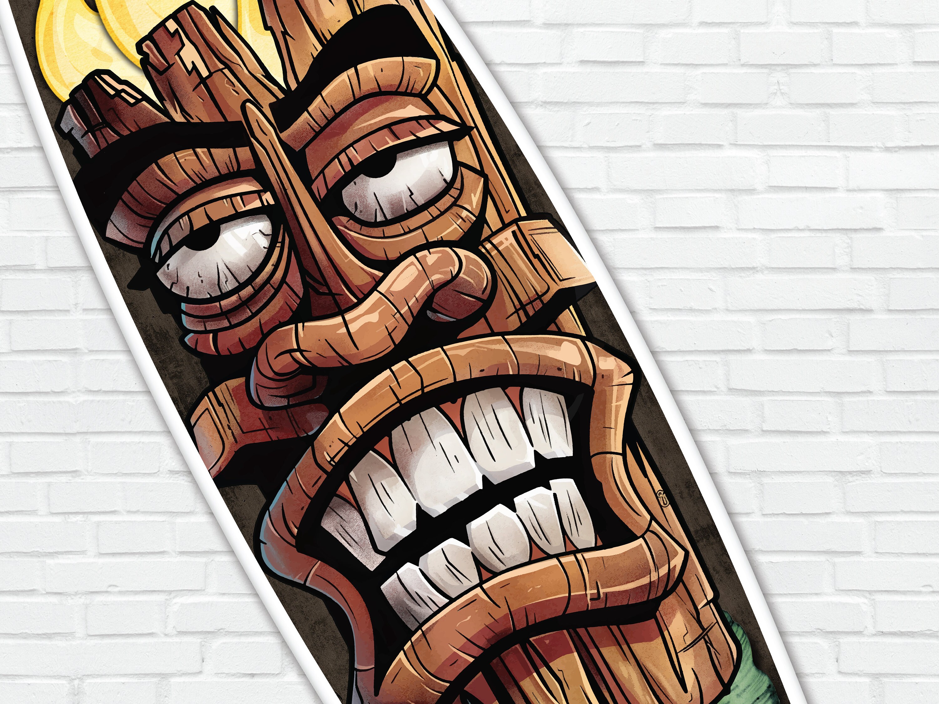 Tiki Bar Sign, Wooden Surfboard Wall Art, Tiki Decor, Fun Patio Sign - Etsy