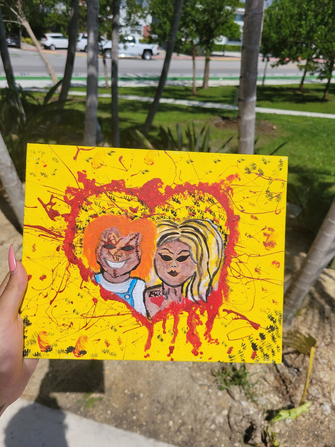 Chucky & Tiff Canvas - Etsy