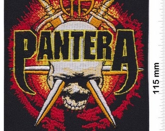 Pantera Logo Patch - Etsy UK