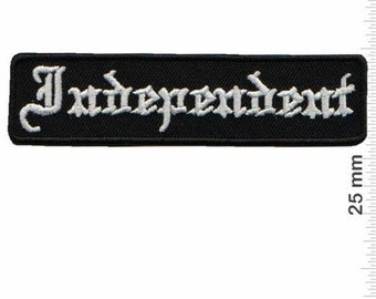 Independent Patch - Etsy