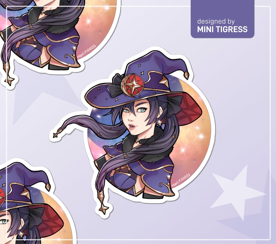 Genshin Mona Sticker - Etsy