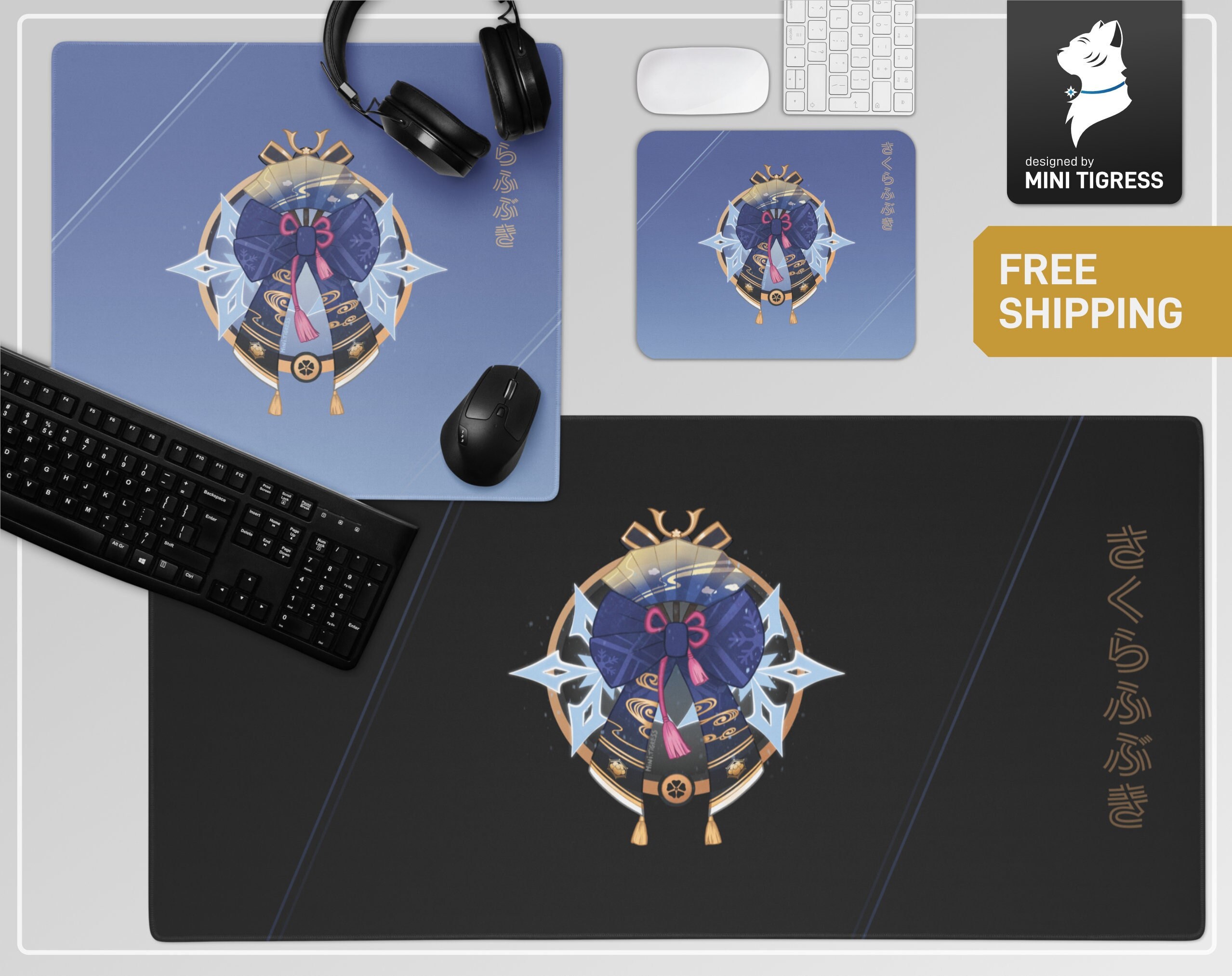 GI Ayaka Mouse Pad & Desk Mat - Etsy
