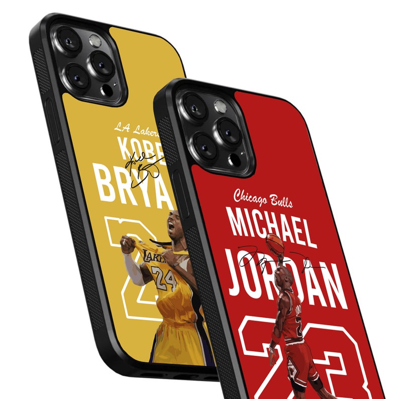 Basketball Sport Michael Jordan Kobe Lebron Curry Phone Case - Etsy UK