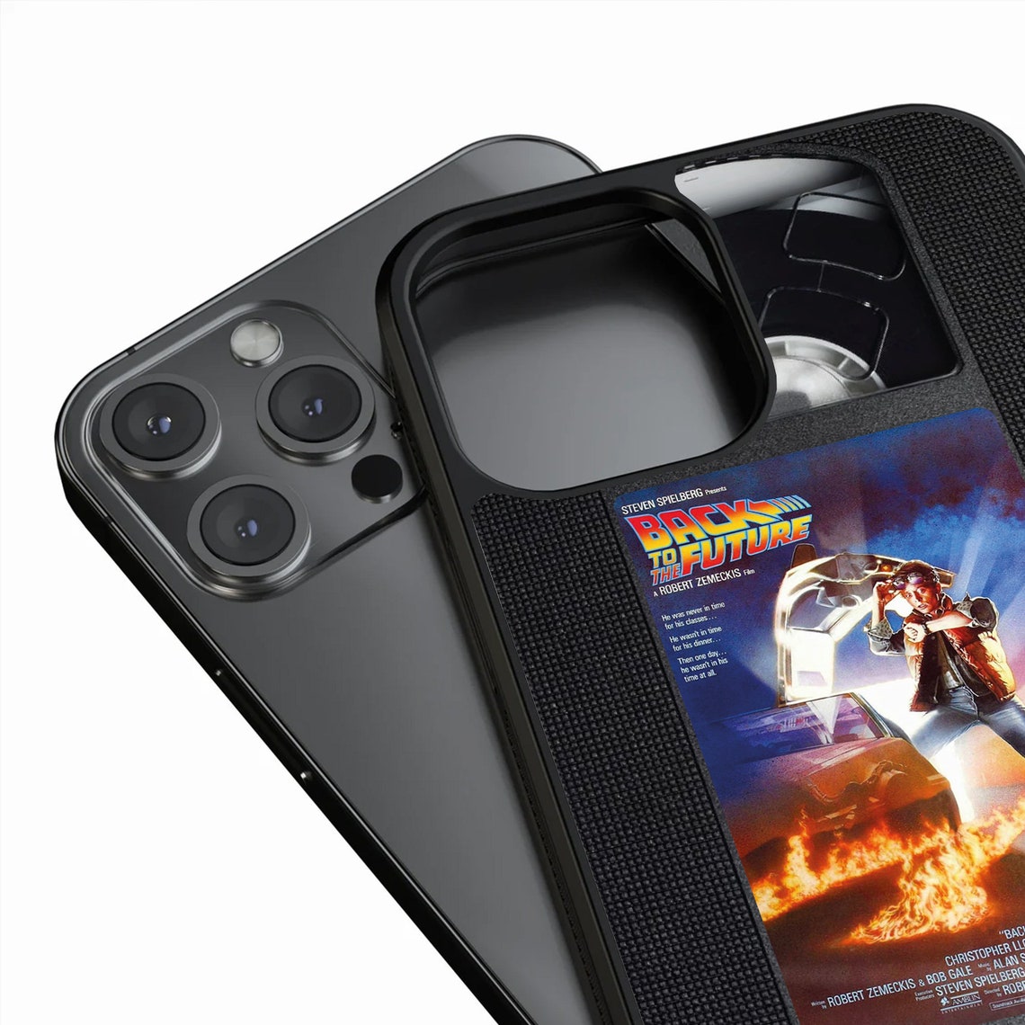Back to the Future VHS Cassette Tape Classic Movie Poster Phone Case ...