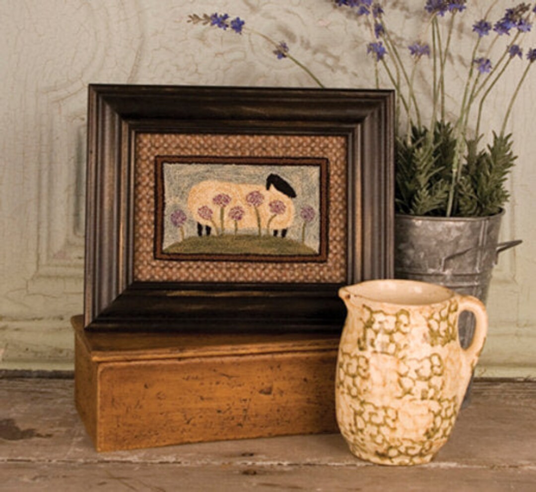 Peaceful Prairie Punch Needle Pattern #678 - Etsy