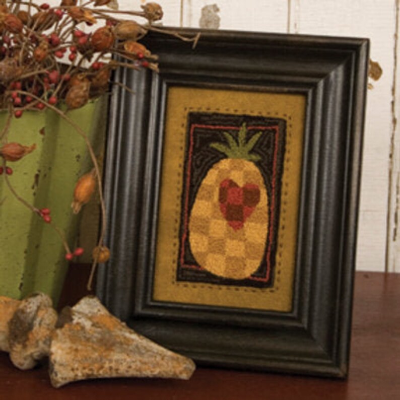 Pineapple Chunks Punch Needle Pattern #301 - Etsy