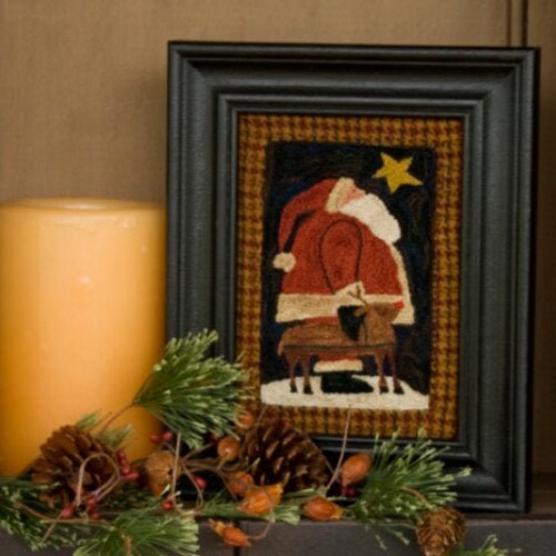 Christmas Eve Punch Needle Pattern 642 - Etsy