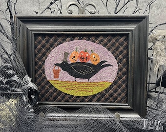 Threads That Bind 302 Tulip Field Punchneedle Pattern Printed on Weaver ...