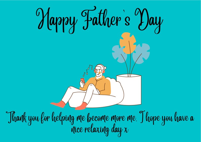 Feminine Father's Day Cards | Printable Downloads | Gifts | for Him ...