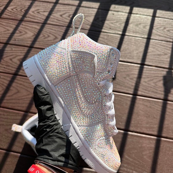 Rhinestone Jordans - Etsy