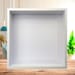 16x16 White 3d Shadow Box Frame: Deep Display With Mount - Etsy