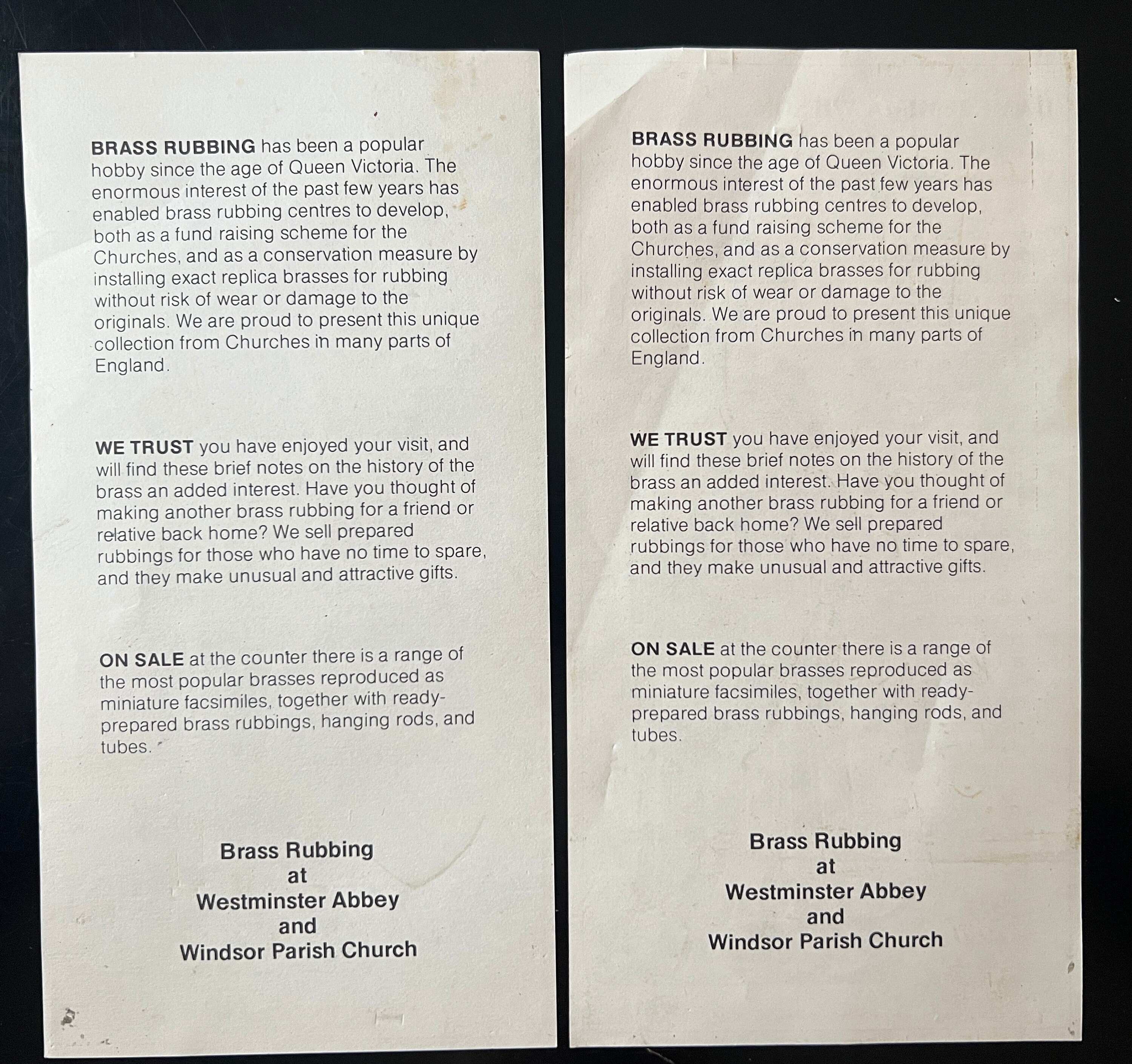 Brass Rubbings of Sir Robert Wilson and Dame Jemima Wilson From the ...