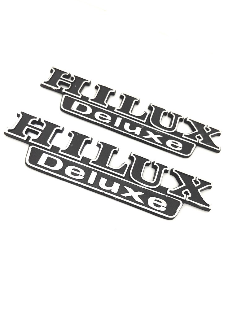 Toyota Hilux Side Fender Emblem Set: RN20 RN40 LN30, Vintage Style - Etsy
