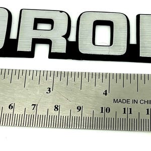 Toyota Corolla DX Emblem Set of 3 Piece Handmade Die Cast - Etsy